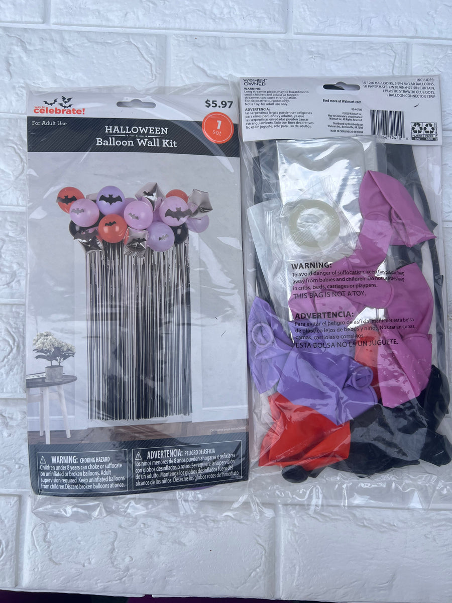 Halloween Balloon wall kit – Partylocks