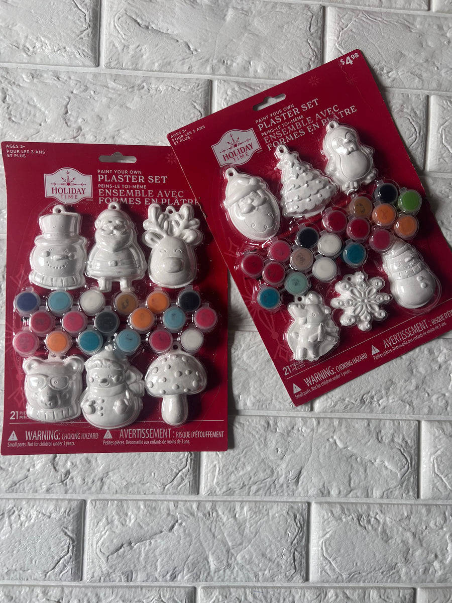 Paint your own plaster set – Partylocks
