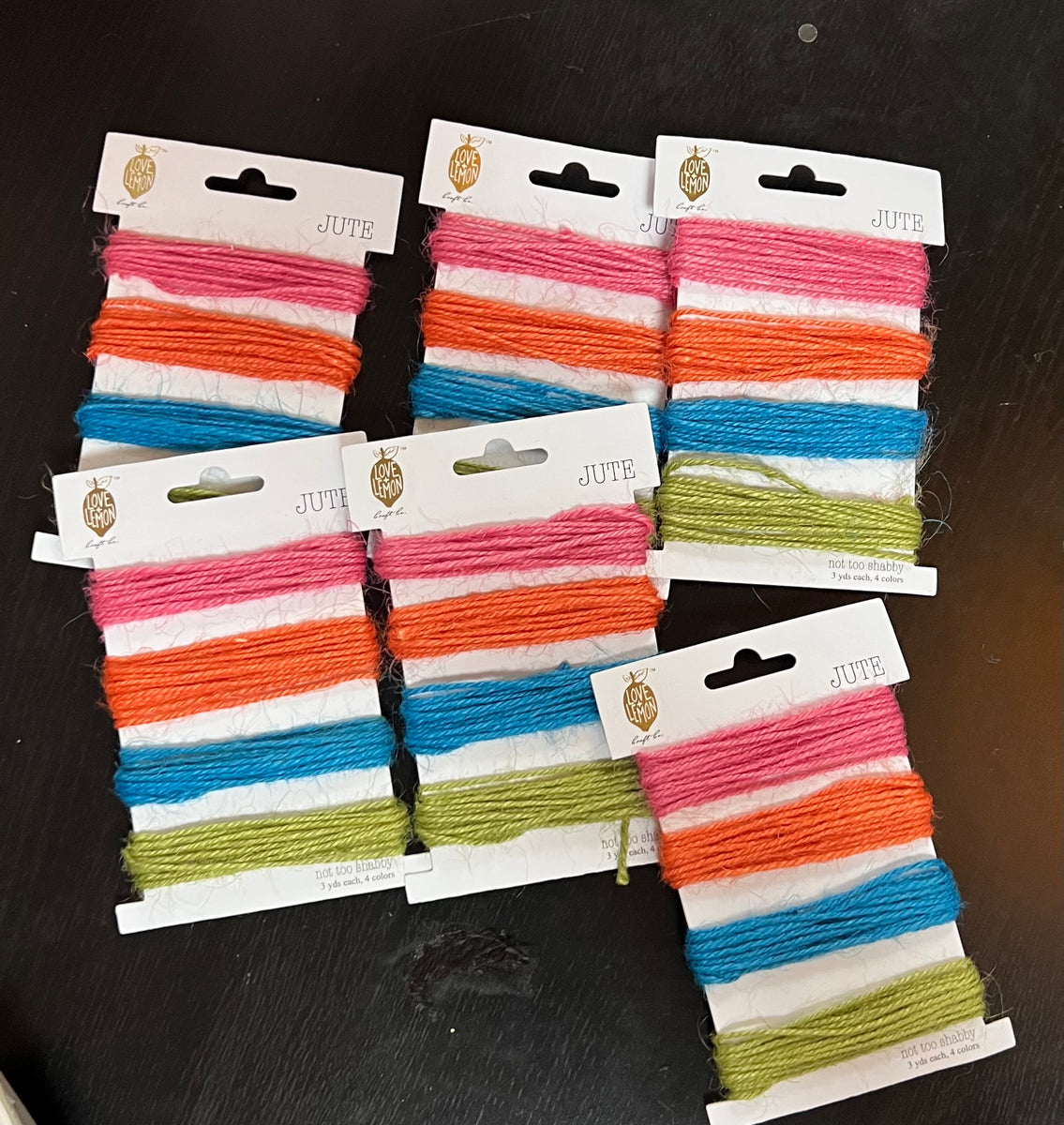 Colored Jute pack – Partylocks