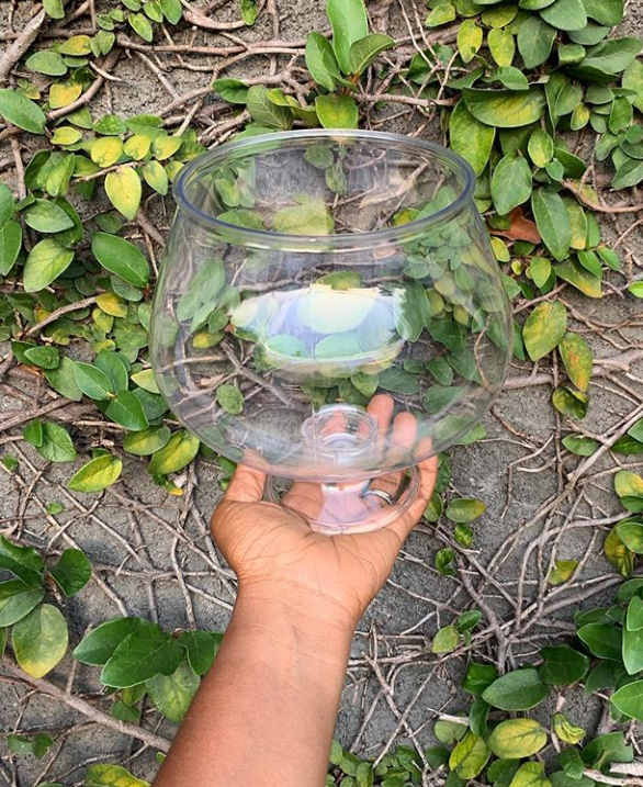 Clear Plastic Pedestal Bowl – Partylocks