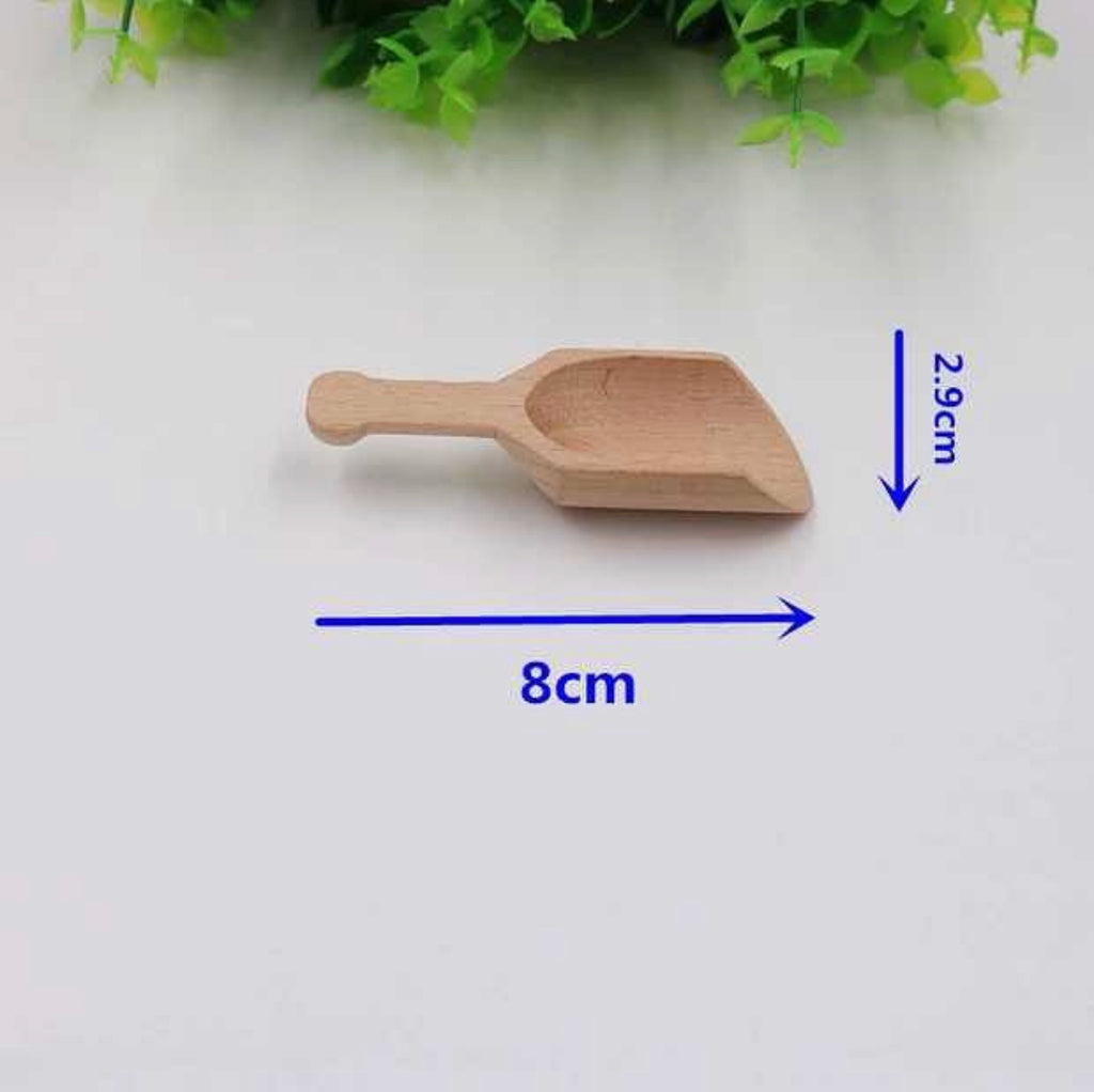 Mini wooden scoops – Partylocks