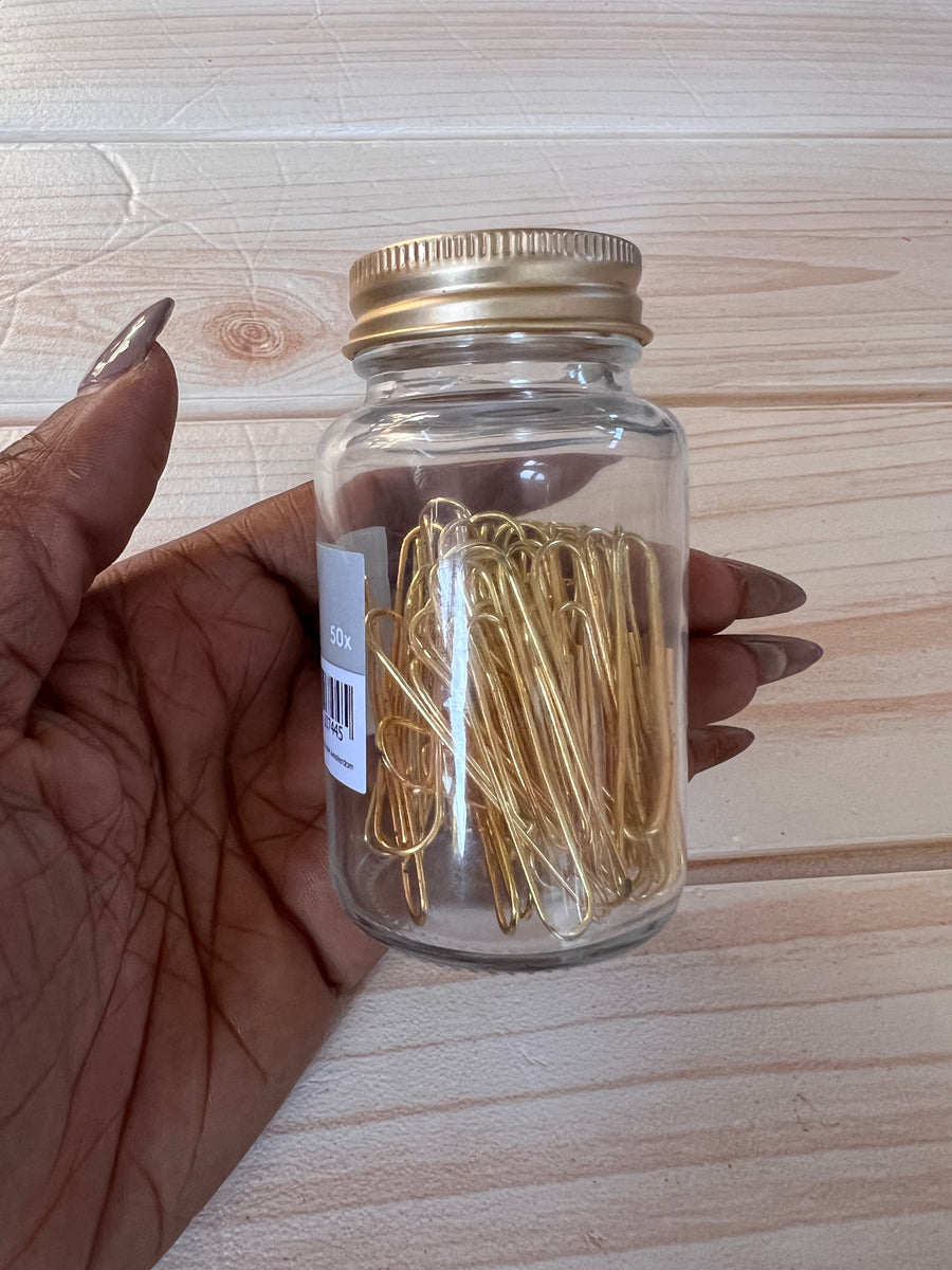 Gold Paper clips – Partylocks