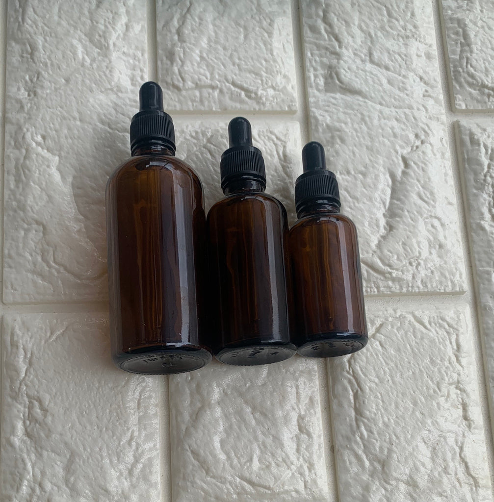 Amber Glass bottles – Partylocks