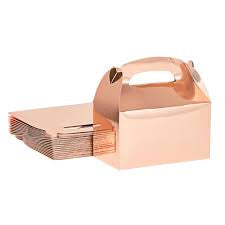 Rose Gold Gable Boxes – Partylocks